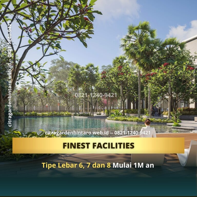 Citra Garden Bintaro | Official Website Mulai 1,1M an