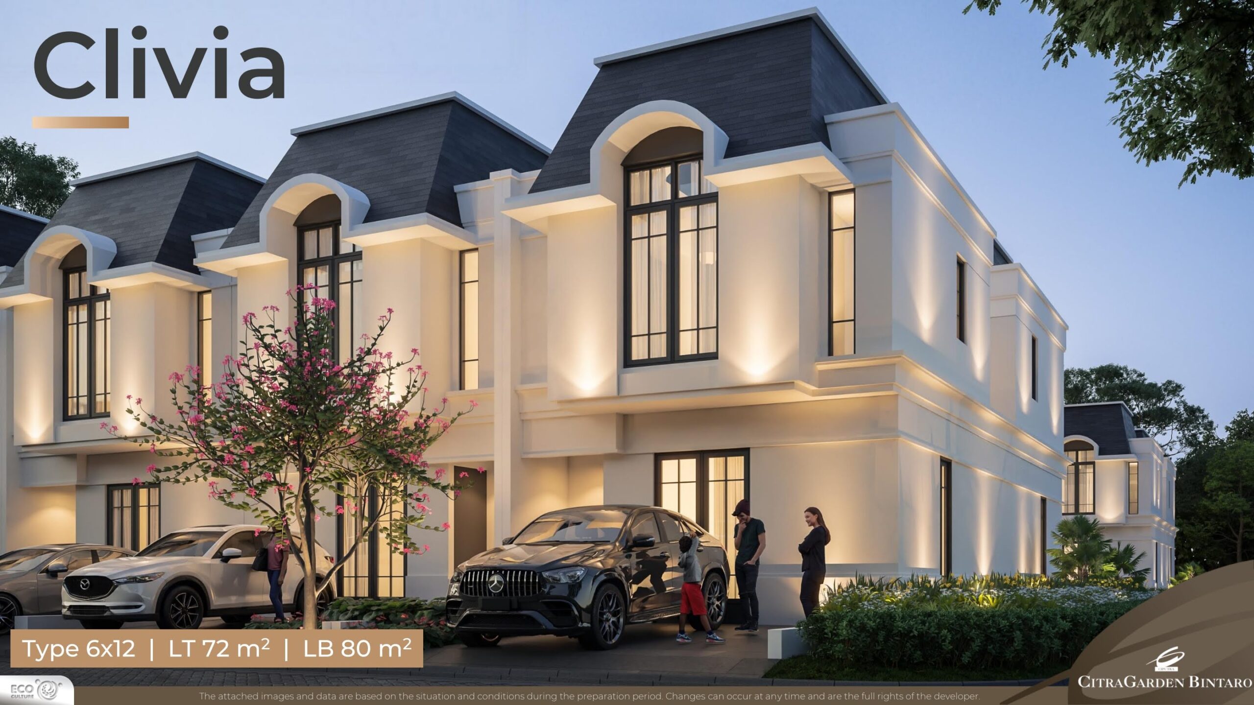 Tipe 6x12 New Clevia - Citra Garden Bintaro Official